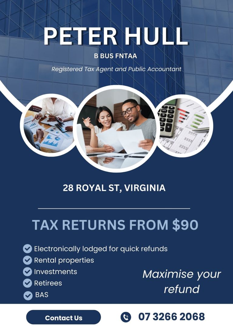 PETER HULL | Registered Tax Agent & Public Accountant